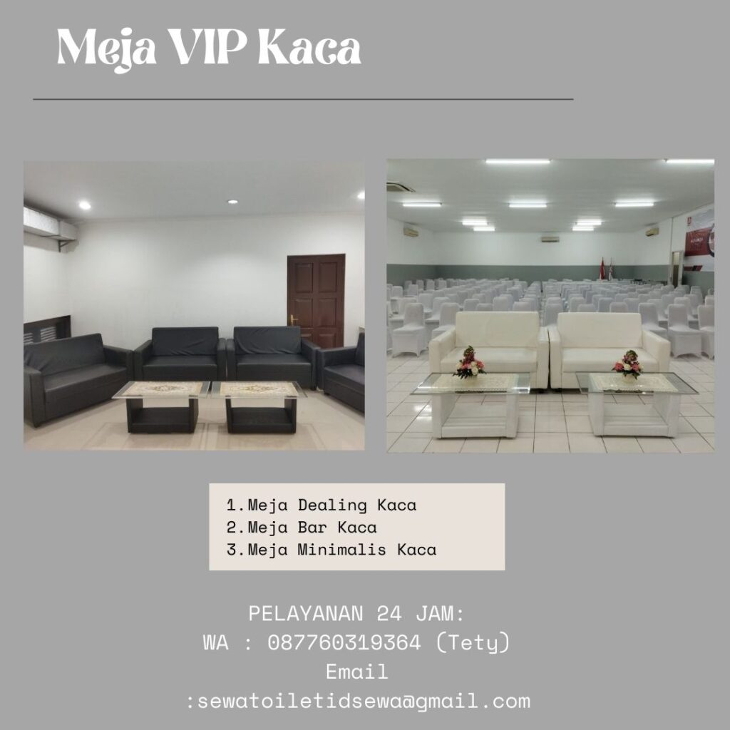 Meja VIP Kaca